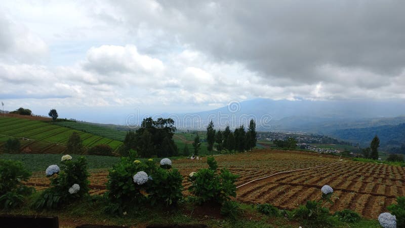 The View Cangar Malang Indonesia Stock Image - Image of cangar ...
