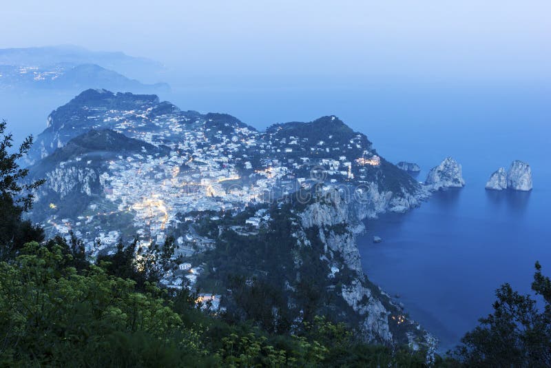 View on Capri in Italy stock image. Image of formation - 57081637