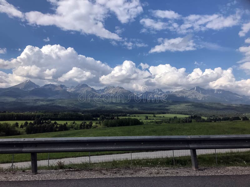 The View from the Car Window Stock Photo - Image of sunlight, street ...