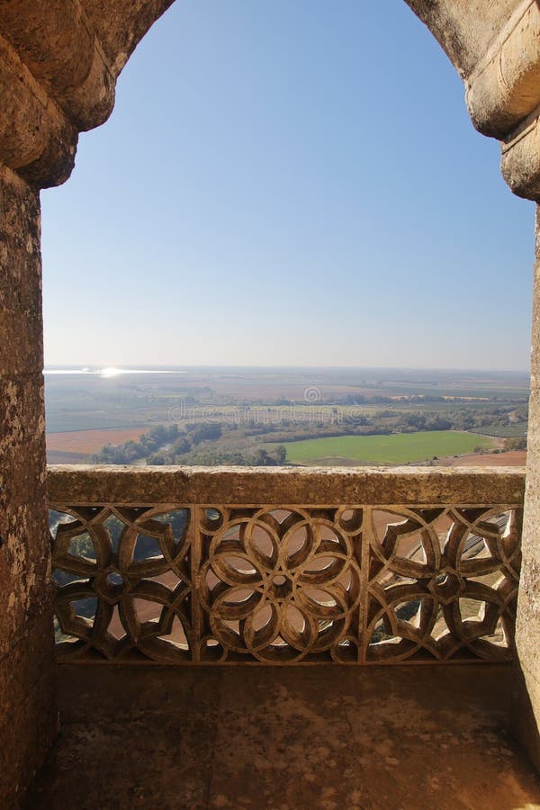 The View from the Castle Almodovar Del Rio, Spain Stock Photo - Image ...