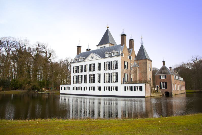 Castle Renswoude Netherlands Stock Photo - Image of nature, culture ...