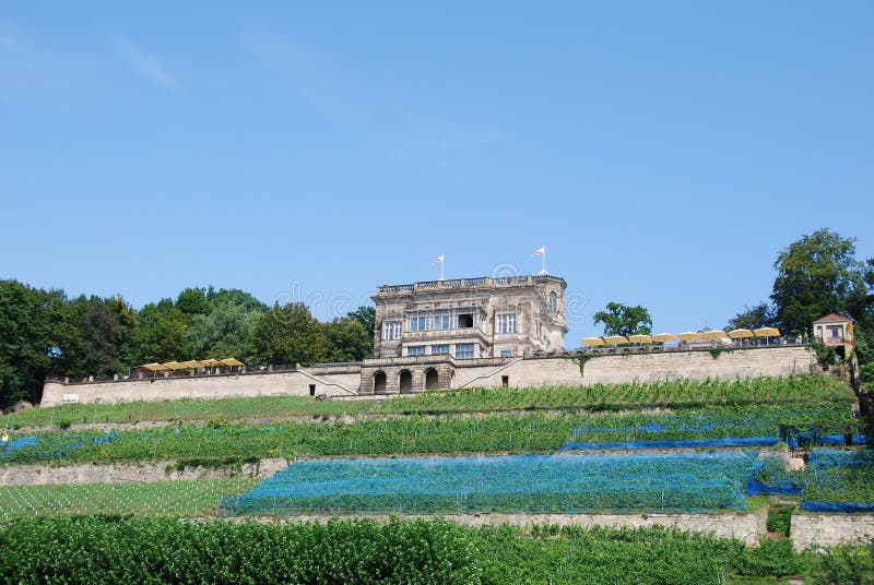 Sea View Castle Holiday Resort Pool Stock Image - Image of view ...