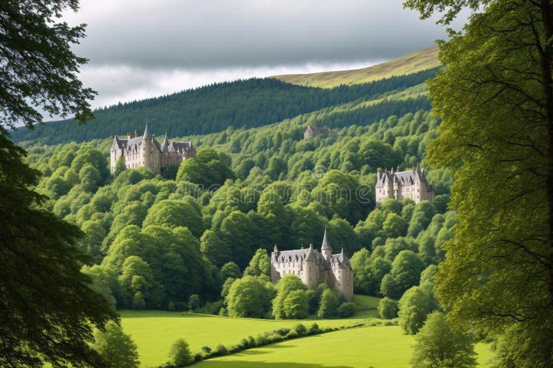 Neidpath Castle Stock Illustrations – 1 Neidpath Castle Stock ...