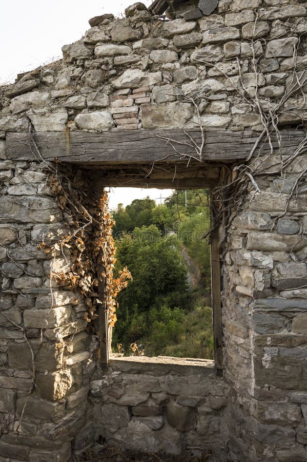 View from a Castle Window stock image. Image of aged - 105161105