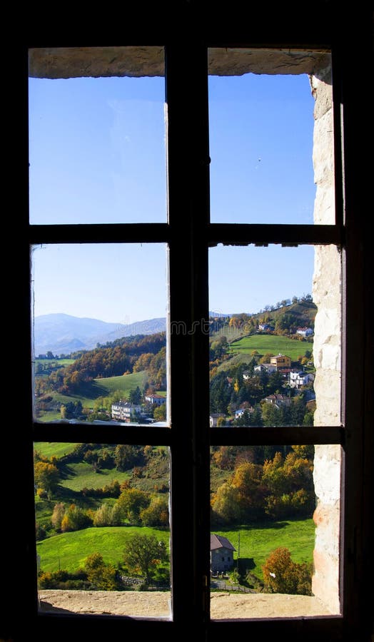 View from the Castle Window Stock Image - Image of beautiful, europe ...