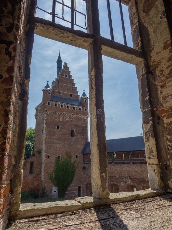 View through Castle Window. Stock Image - Image of frame, fortress ...