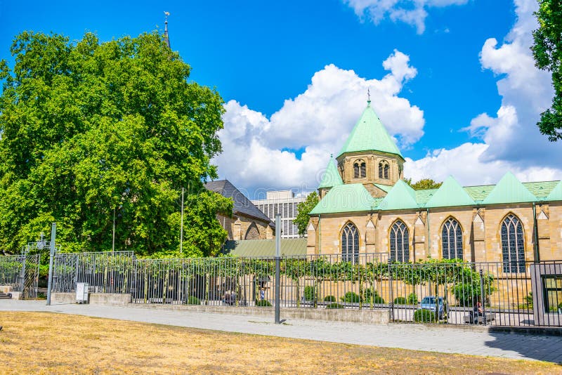 Essen Minster, Germany stock photo. Image of europe - 129628934