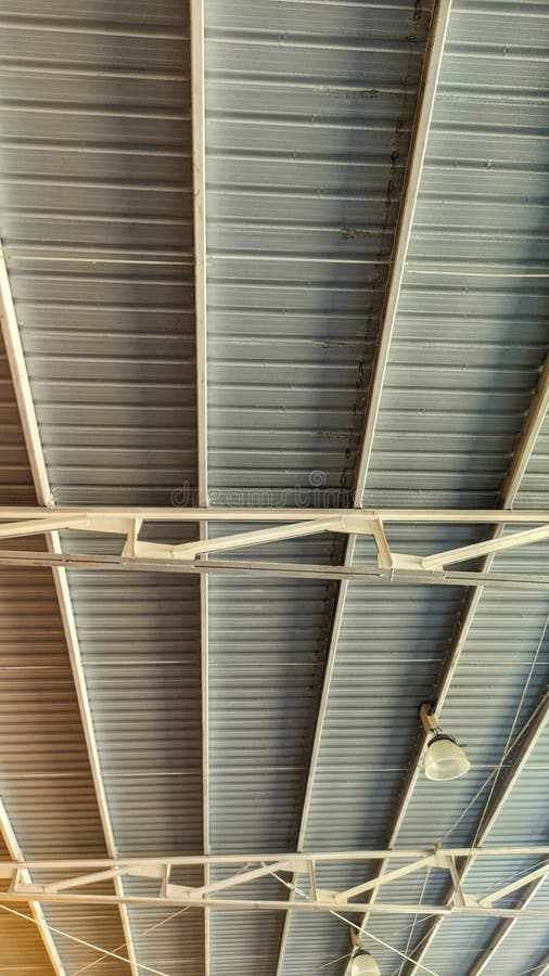 View Ceiling of Steel Canopy Stock Image - Image of roof, wall: 292013029