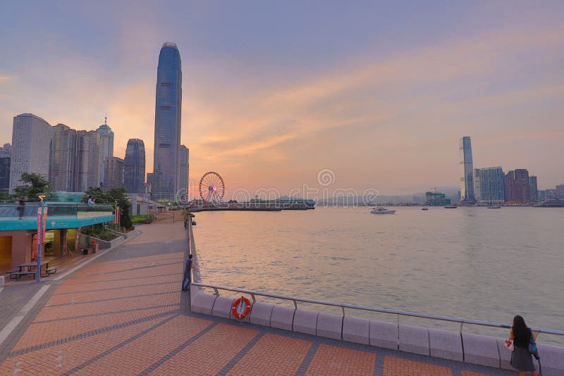 The View of Central at Admiralty HK Editorial Image - Image of central ...