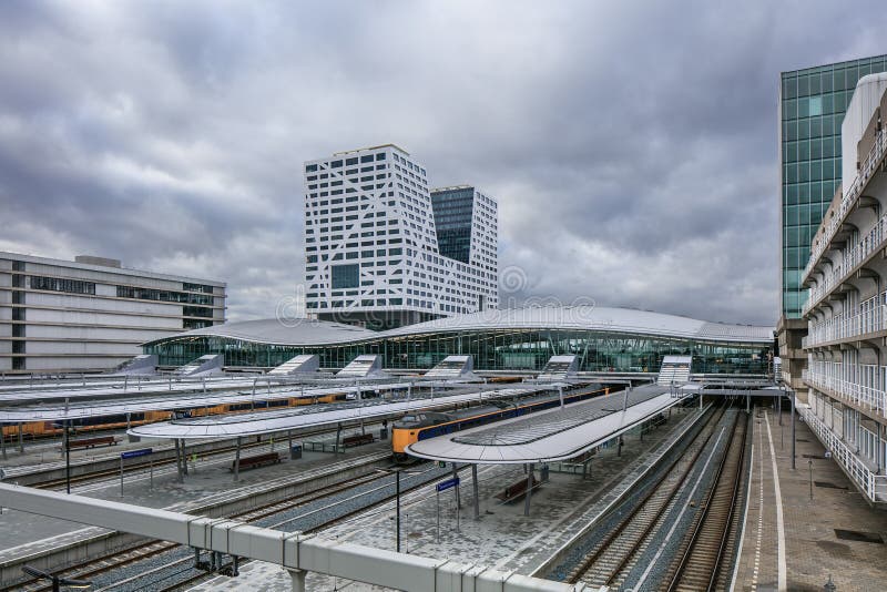 View on Central Railway Station, Utrecht, Netherlands Editorial Stock ... View on Central Railway Station, Utrecht, Netherlands Editorial Stock ...
