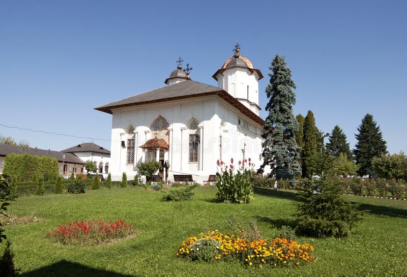 Cernica monastery stock image. Image of trees, christian - 100022457