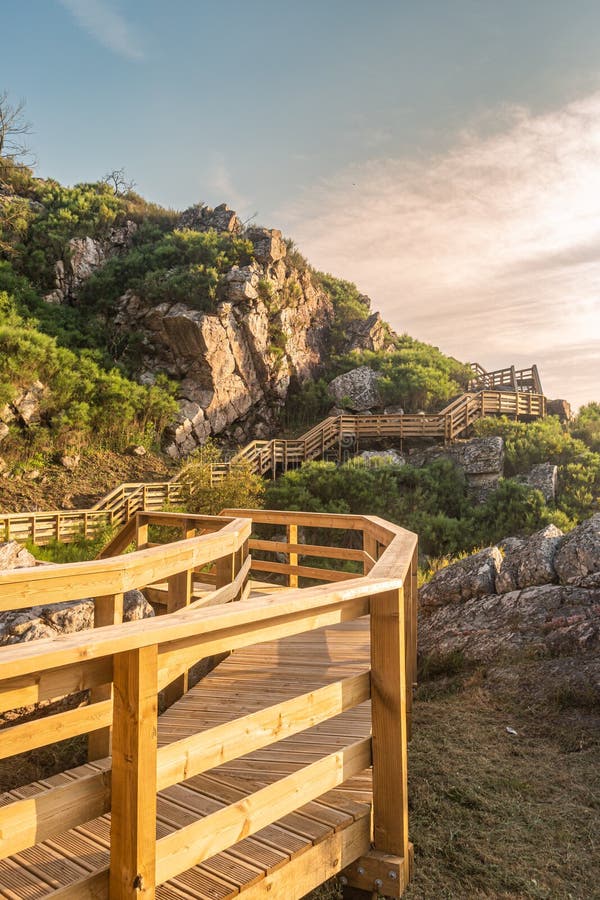 View from Cerro Da Candosa Pathways, Gois - Portugal Stock Image ...