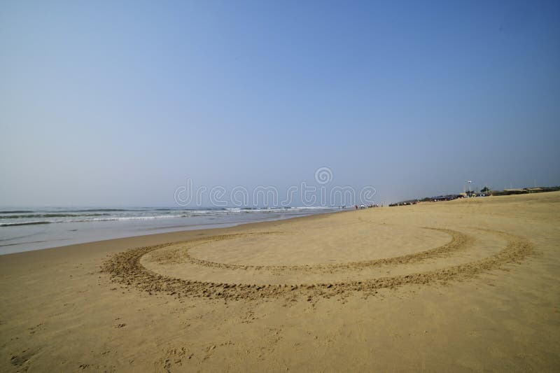 View of Chandrabhaga Beach at Konark, Odisha, India. Stock Image ...