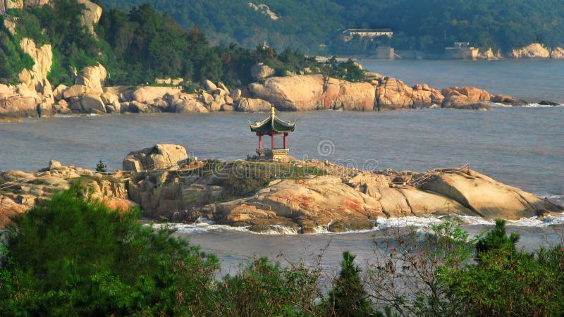 View of China stock image. Image of plants, adobe, water - 4783873