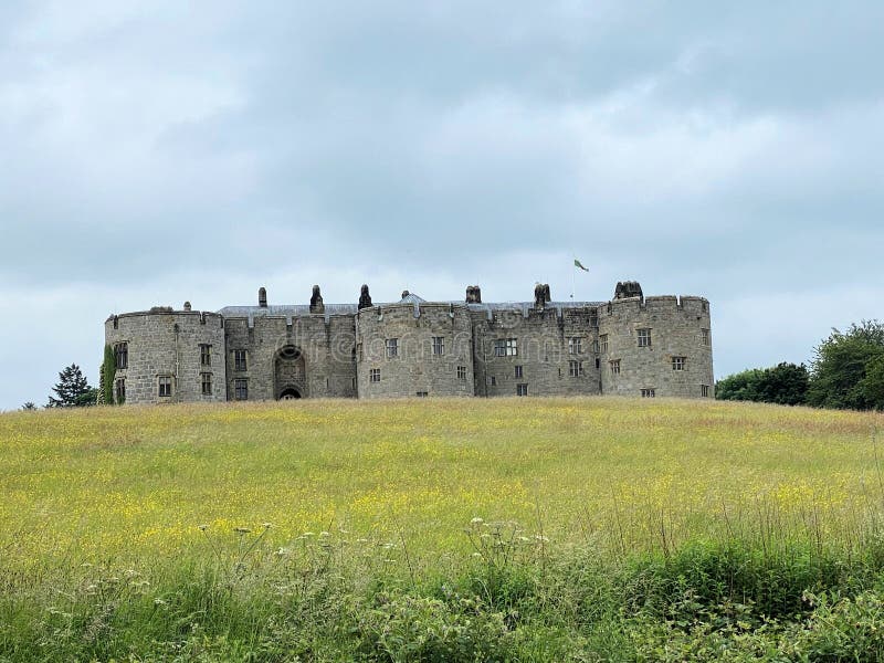 Chirk Castle on the Border between England and Wales Editorial Stock ...