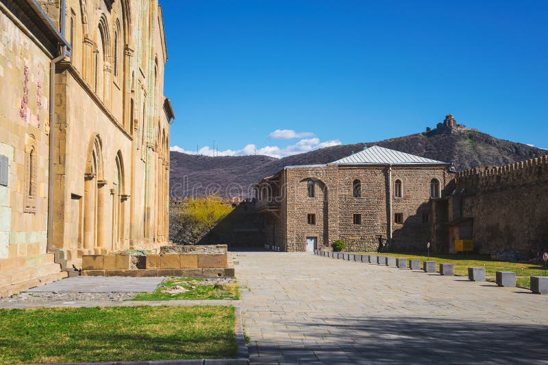 View of the Church in Geogria Stock Photo - Image of nature, heritage ...