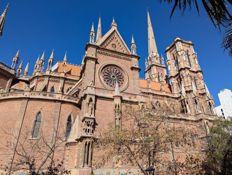 View of Church of the Sacred Heart of Jesus Capuchin Church Stock Photo ...