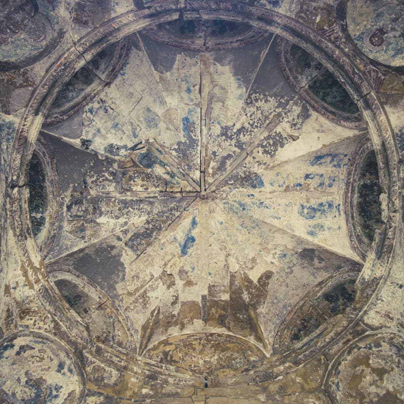 View of the Church Vault and the Window in the Old Church, in an ...