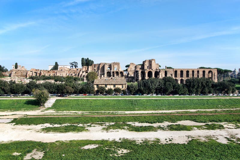 Circus Maximus, Rome, Italy Stock Image - Image of maximus, imperial ...