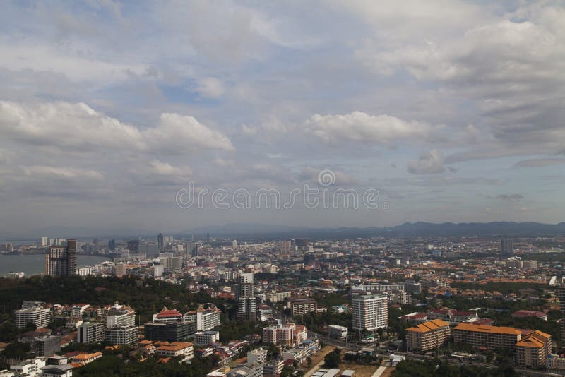 View of the City from Above Stock Image - Image of scene, office: 85076239