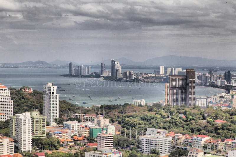 View of the City from Above Stock Photo - Image of hudson, center: 95005476