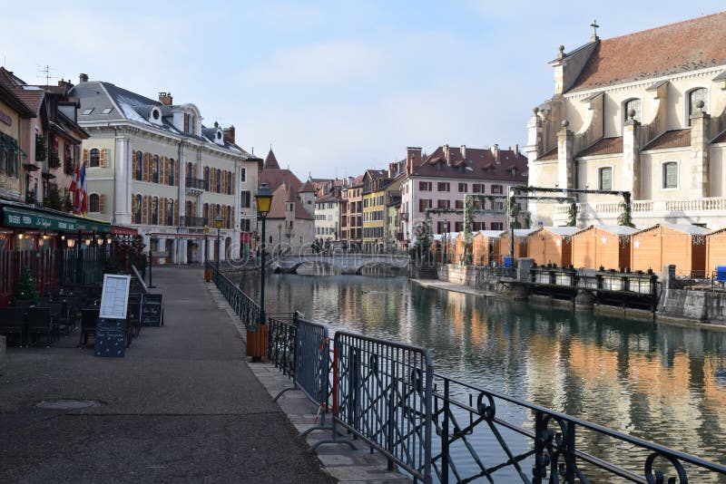 Beatiful view from Annecy editorial image. Image of ciudad - 123827420