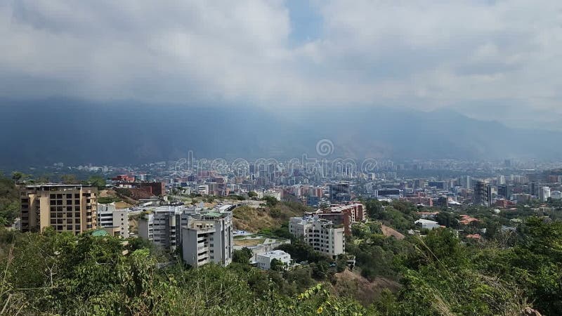 View of the City of Caracas, Viewpoint of the City. Venezuela Stock ...