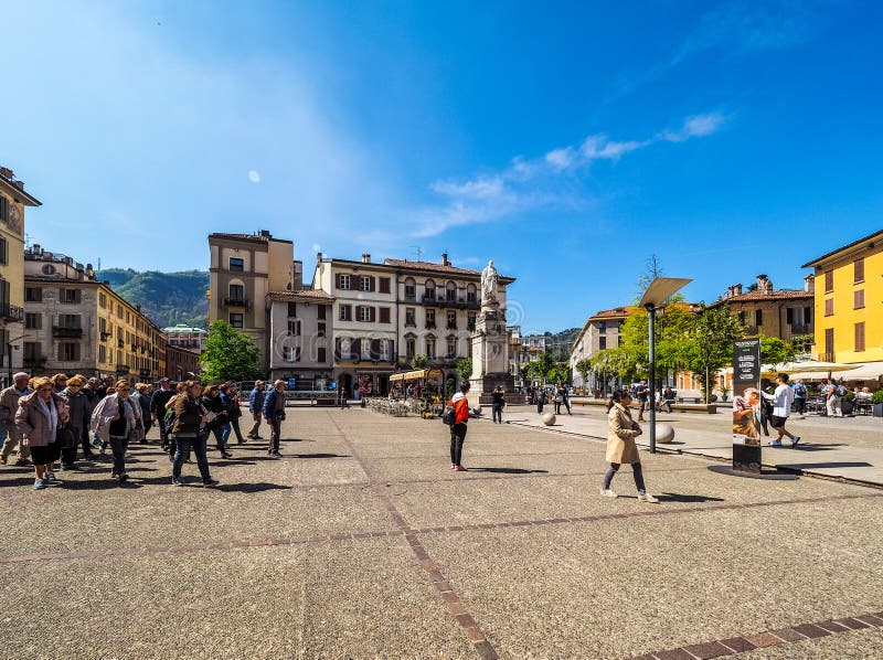 View of the City of Como (HDR) Editorial Stock Image - Image of ...