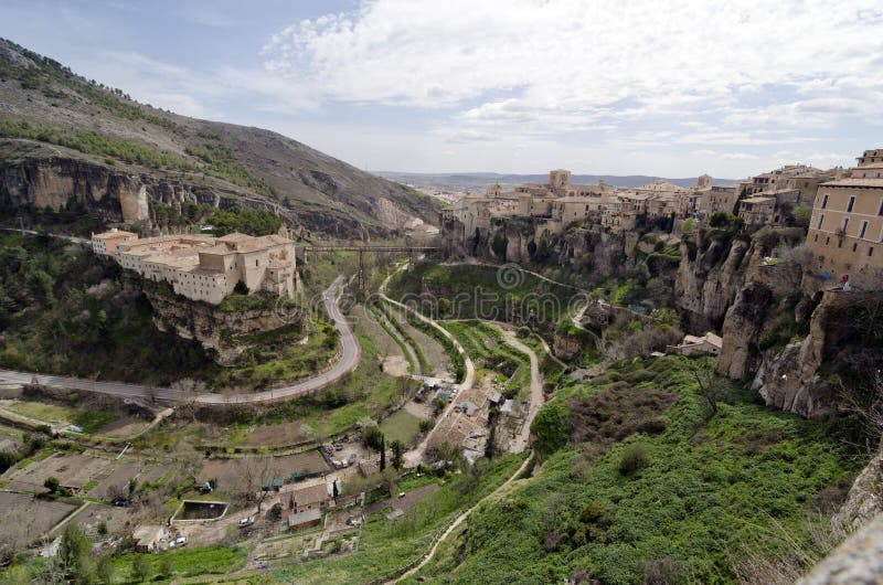 View of City Cuenca stock image. Image of height, landscape - 30646559
