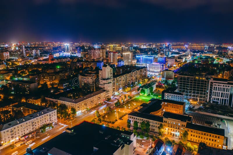 Evening cityscape editorial stock photo. Image of saint - 55116693