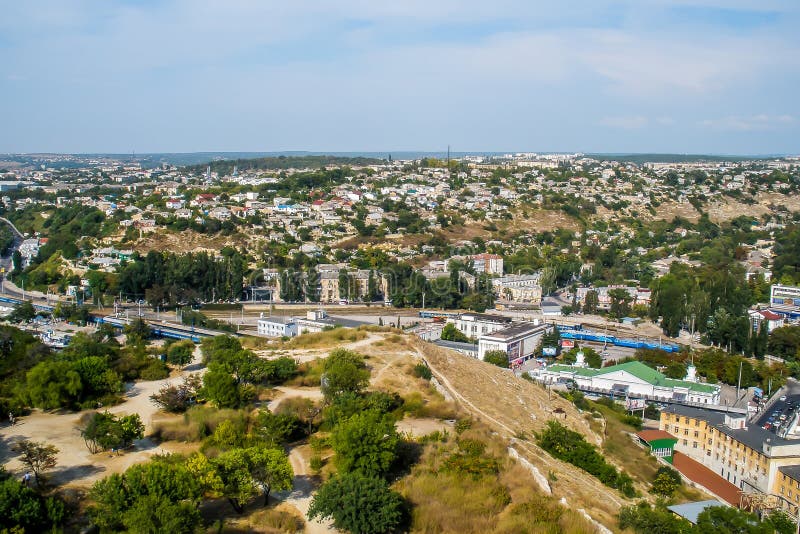 View of the City from a Height Stock Photo - Image of scenic, summer ...