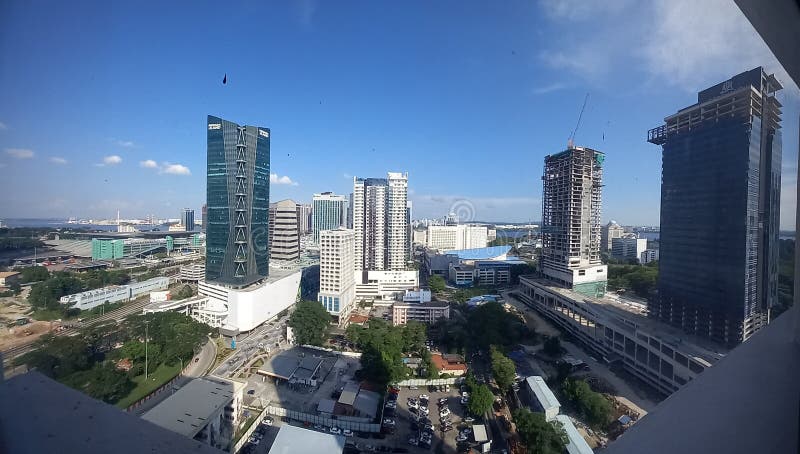 View in the City of Johor Malaysia Editorial Stock Photo - Image of ...