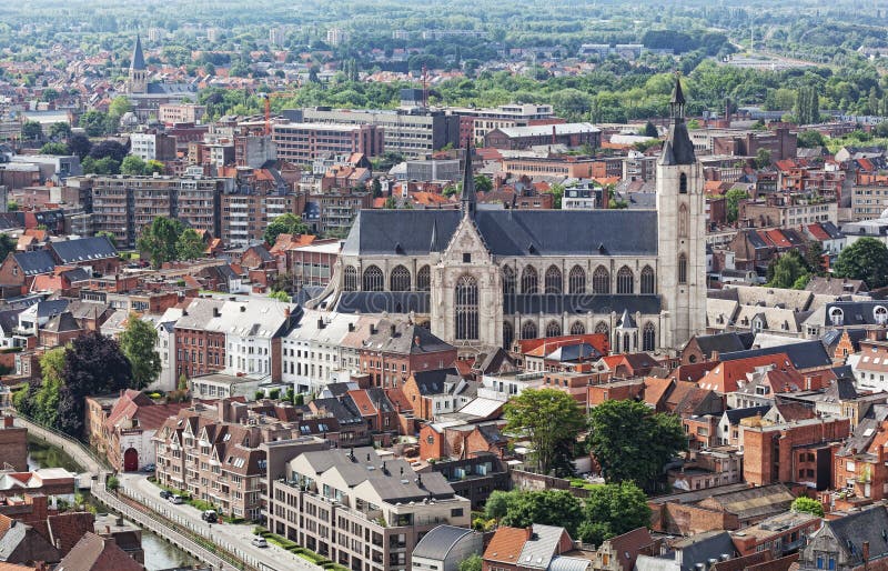 View of the City of Malines Stock Photo - Image of state, pueshestviye ...