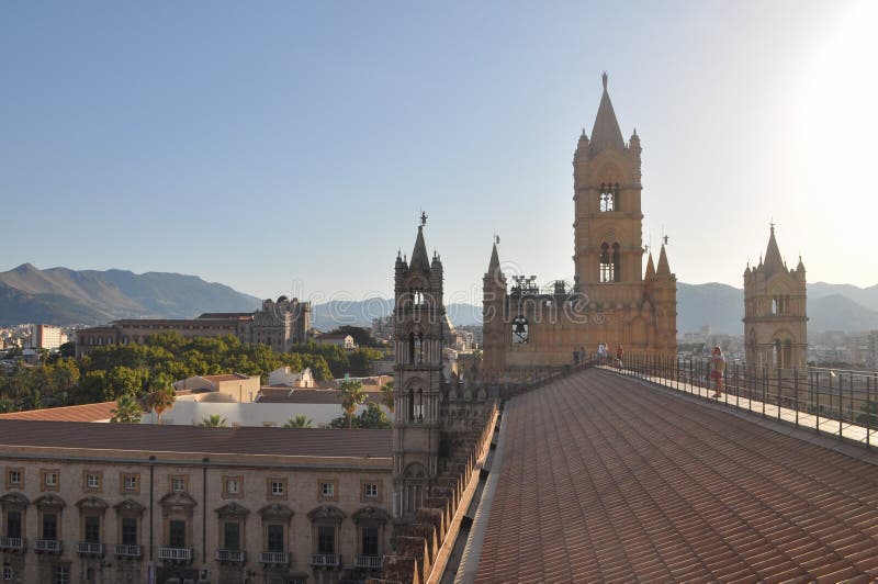 View of the City of Palermo Editorial Photo - Image of italia ...