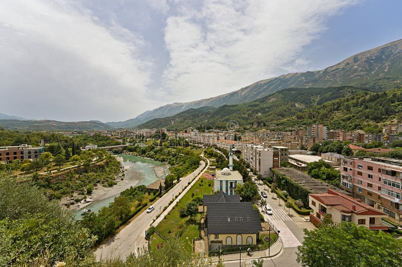 View on the City of Perment from the City Stone Stock Photo - Image of ...