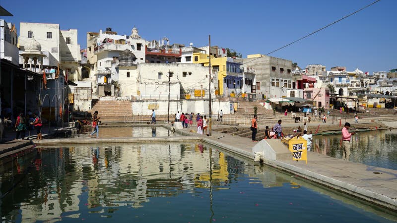 Pushkar, India. editorial stock image. Image of jodhpurindia - 133104699
