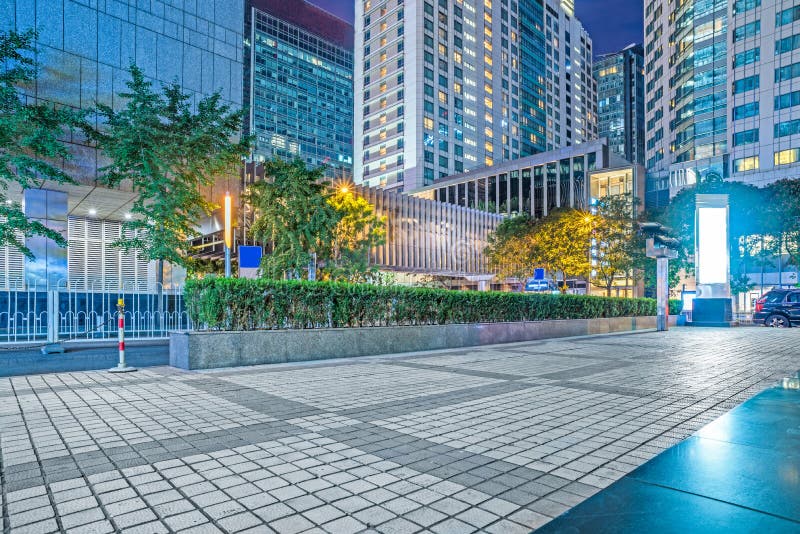 View of City Square in Shanghai Stock Photo - Image of ground, china ...
