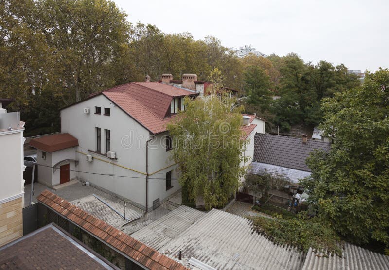 View on a city stock image. Image of city, view, panoramic - 174850833