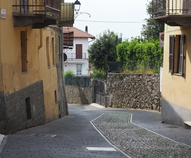View of the City of Viverone Stock Image - Image of landmark, view ...