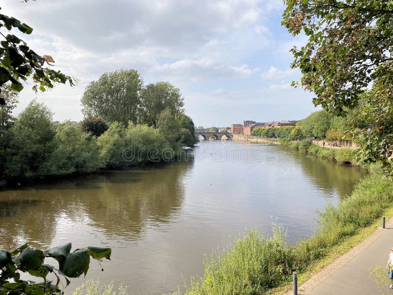 A View of the City of Worcester Stock Photo - Image of tree, garden ...