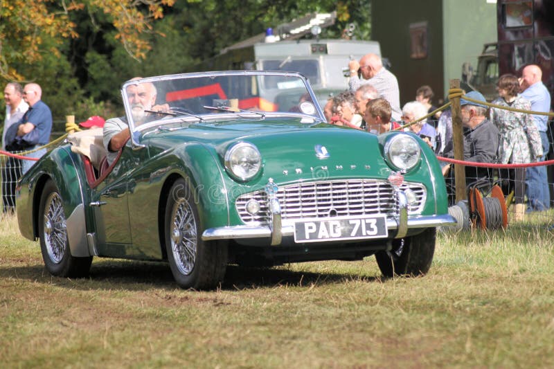 A view of a Classic Car editorial stock photo. Image of vehicle - 319801448
