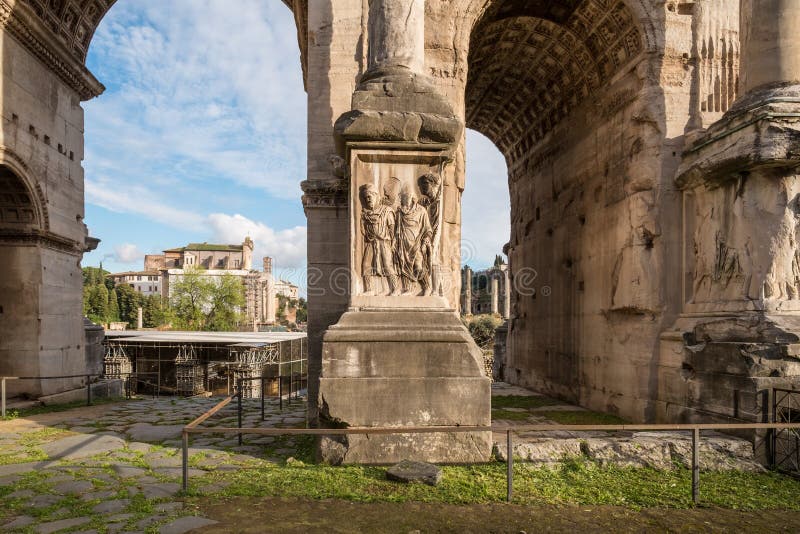 Classical ruins. stock image. Image of medieval, landmark - 111983053