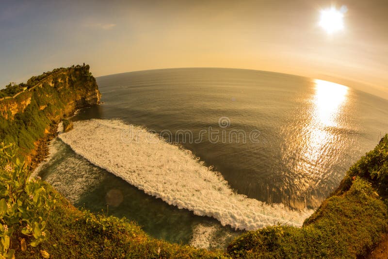 View of a Cliff in Bali Indonesia. Stock Photo - Image of bali, rock ...