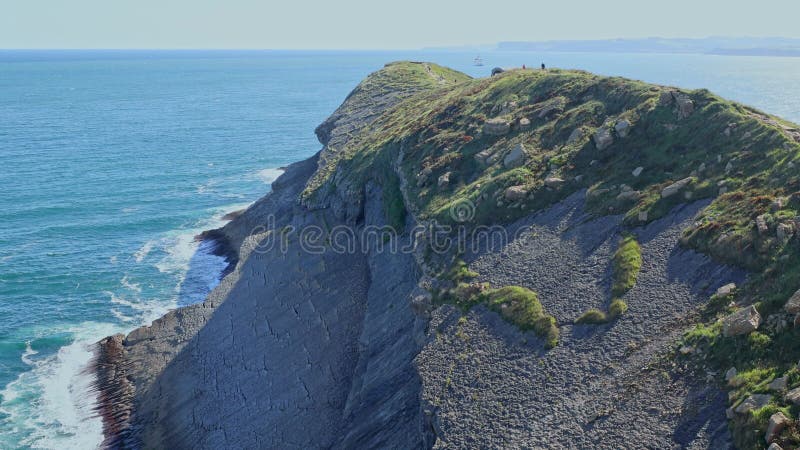 View of the Cliff from the Observation Deck of the Cabo Mayor ...
