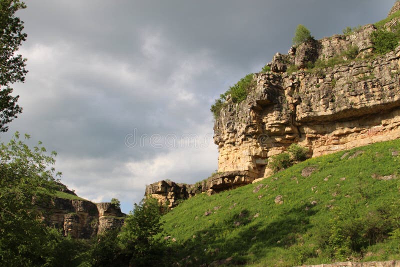 View of the cliff stock image. Image of plain, scenics - 31336629