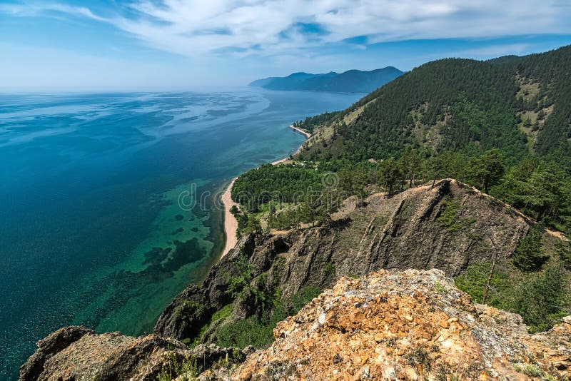 View from the Cliff-top Skriper Stock Photo - Image of rock, skriper ...
