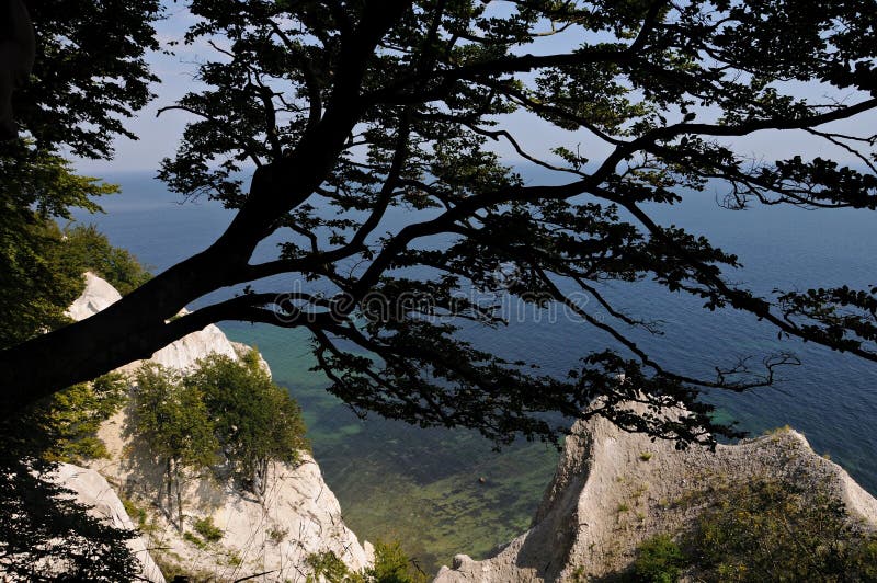 A View from the Cliffs of Mon Stock Image - Image of dania, krajobraz ...