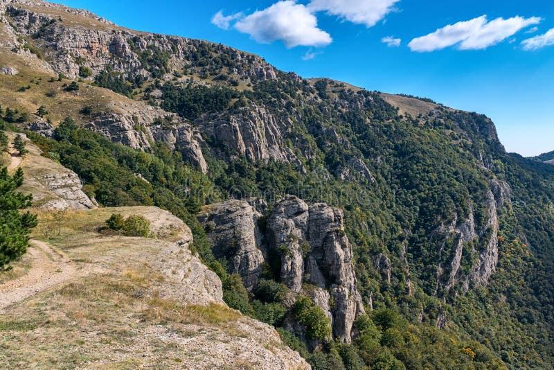 Cliffs of Mount Conero Promontory in the Adriatic Sea. Ancona, Marche ...