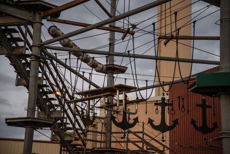 Climbing games stock image. Image of extreme, public - 297355717