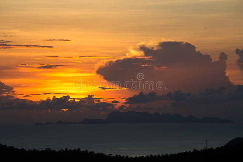 View on cloud sky stock image. Image of nature, sunrise - 79269909